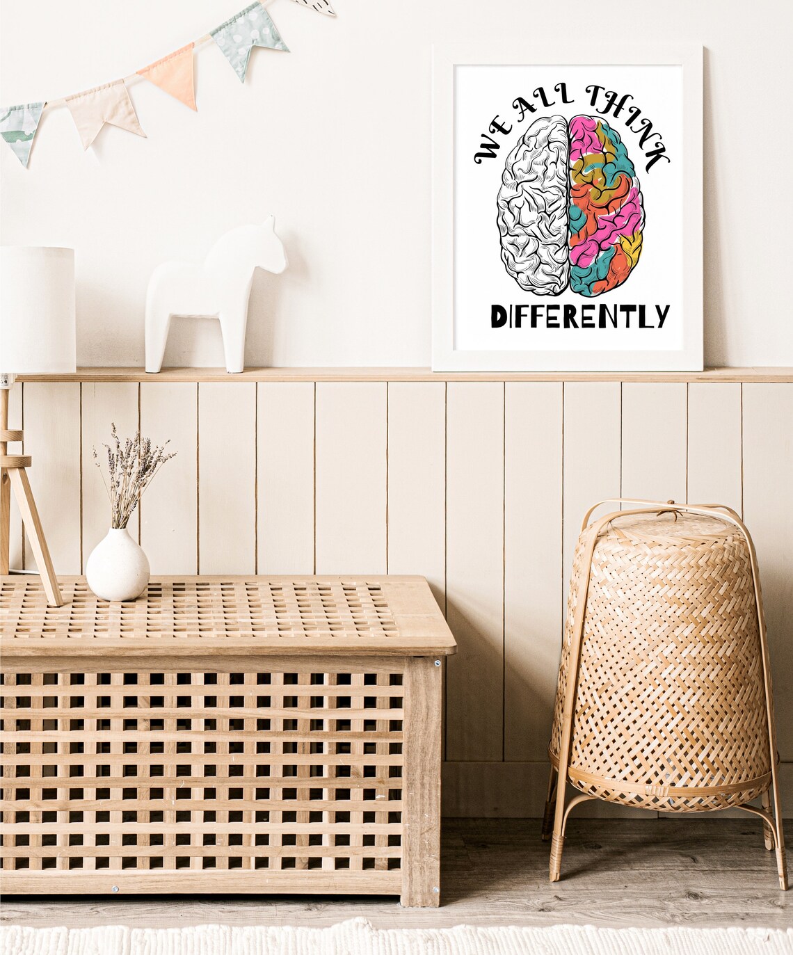 Neurodiversity Wall Art Brain Art Neurodiversity Office Decor - Etsy