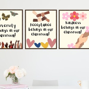 Classroom Posters Elementary, Classroom Decor, Boho Diverse Teacher ...