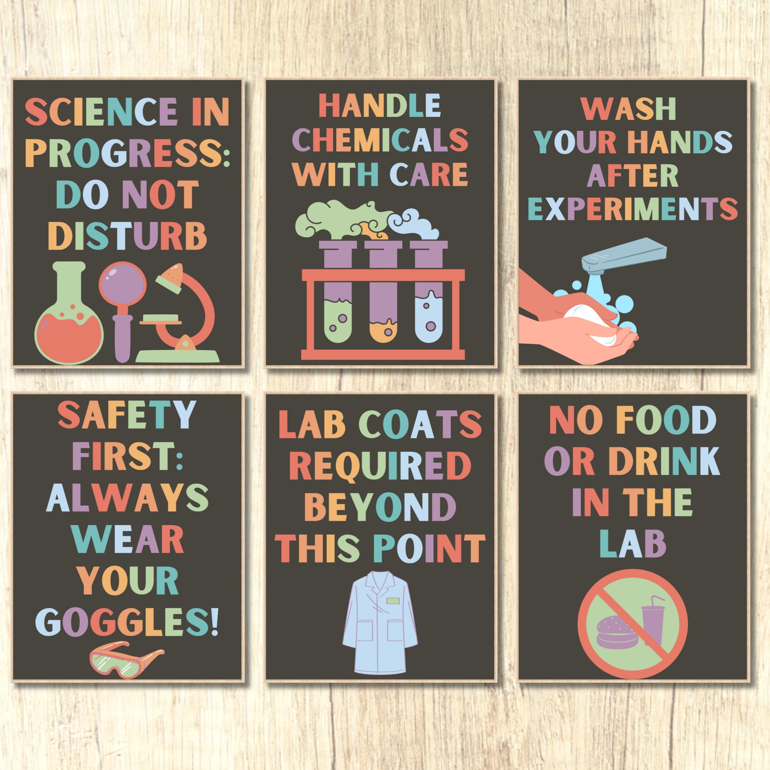 Lab Safety Poster Lab Safety Rules Everyone Should Follow (Free