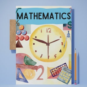 School Subjects Binder Cover Printable, Grade 6 Binder Inserts, Teacher ...