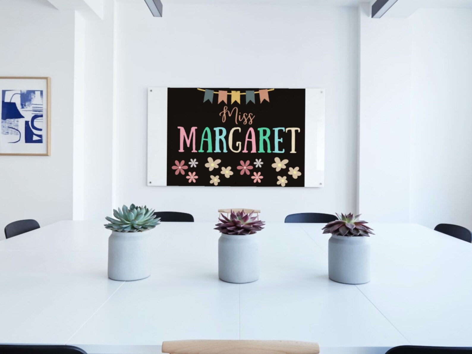 Teacher Name Sign Printable Custom Digital Print Teacher - Etsy