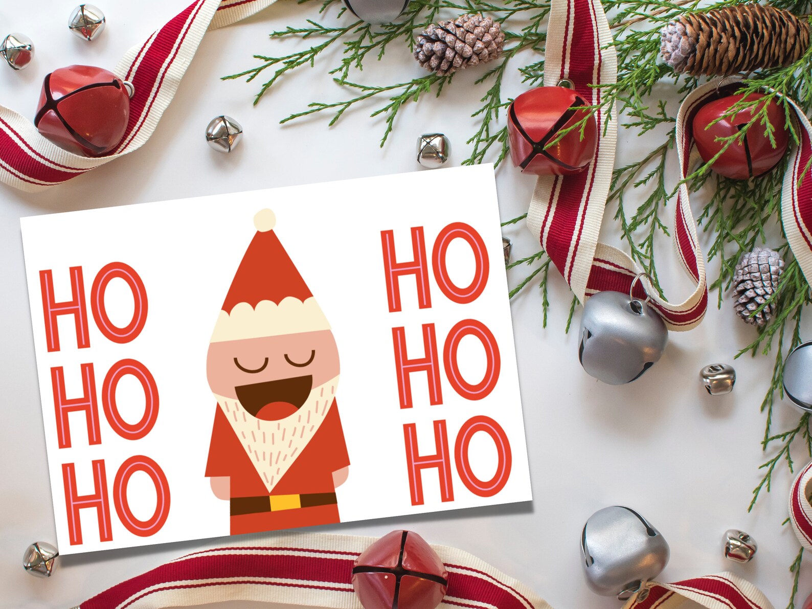 Christmas Card Printable, Christmas Greeting Cards, Digital Christmas ...