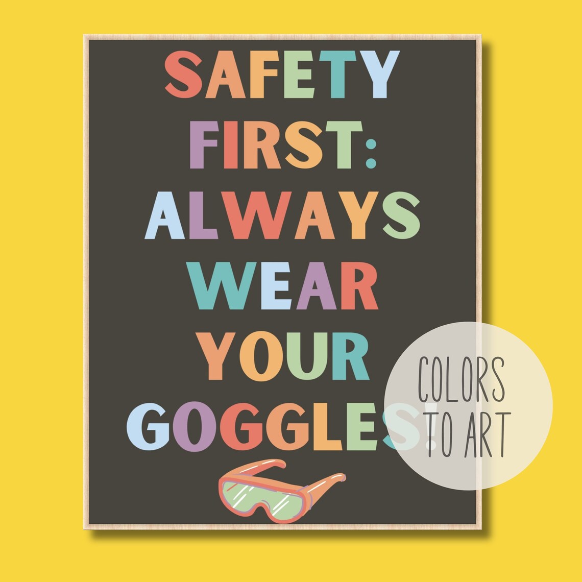 Lab Safety Poster Science Class Poster Science Lab Bulletin Board Kit ...
