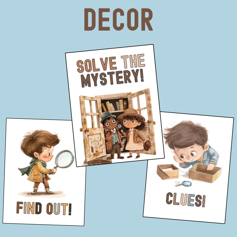 Math Mysteries Bulletin Board Kit Math Class Decor Classroom Decor Back ...