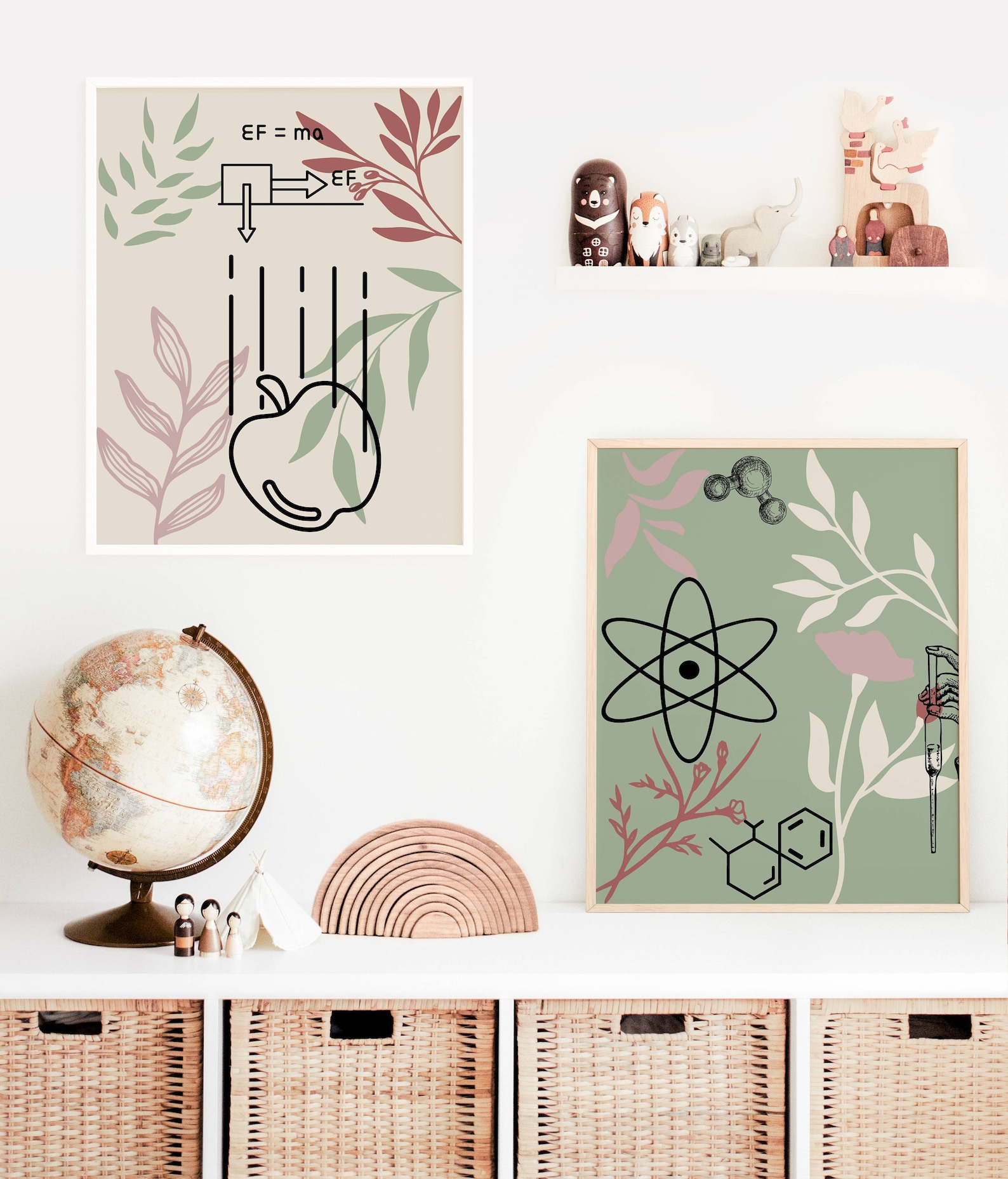Science Decor for Girls Science Themed Baby Shower Decorations Science ...