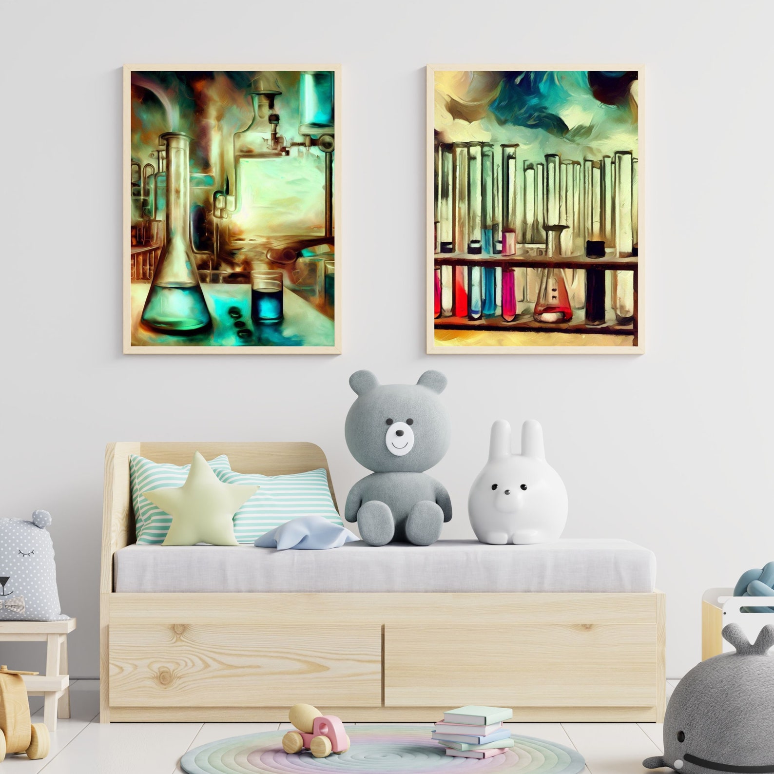 Science Classroom Set, Science Poster, Science Art, Science Prints ...