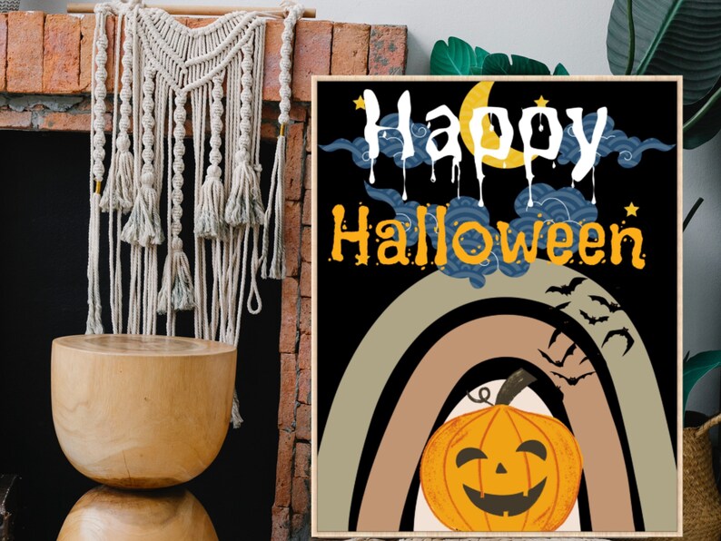 Halloween Bulletin Board Decor Easy Holiday Classroom - Etsy