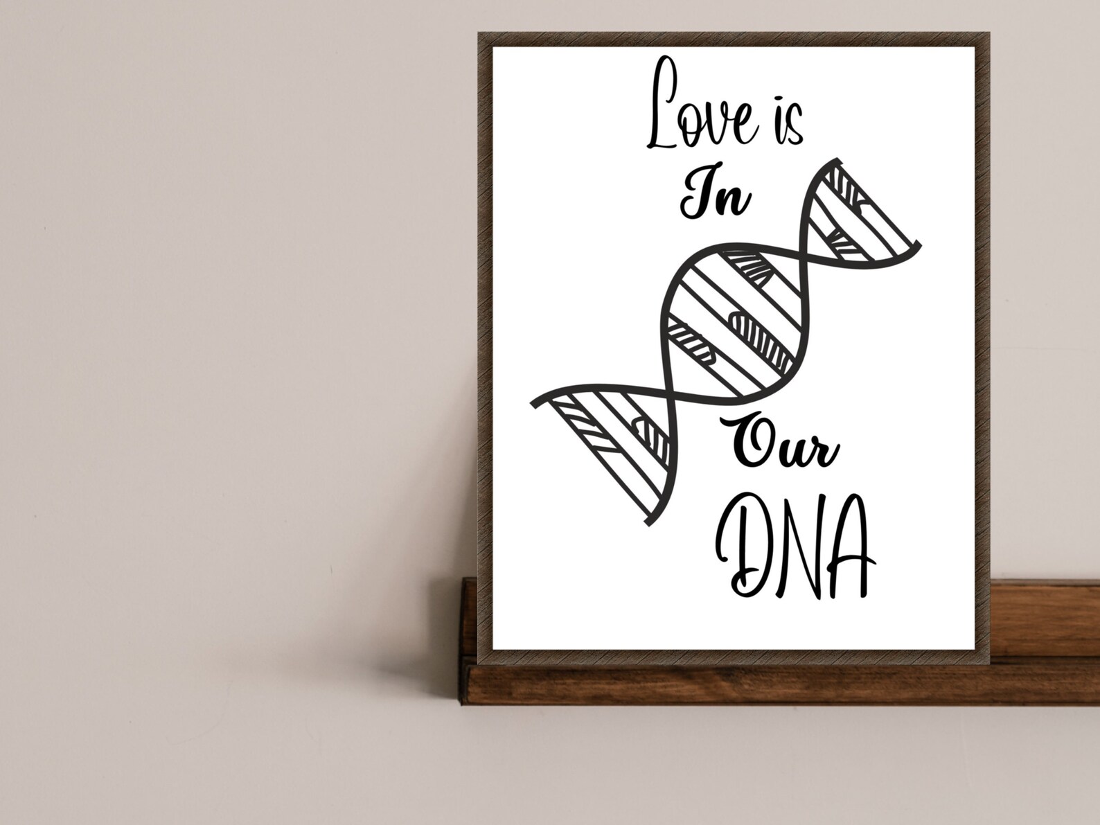 Valentine’s Day Wall Decor, Science Wall Art, Gift for Scientist for ...