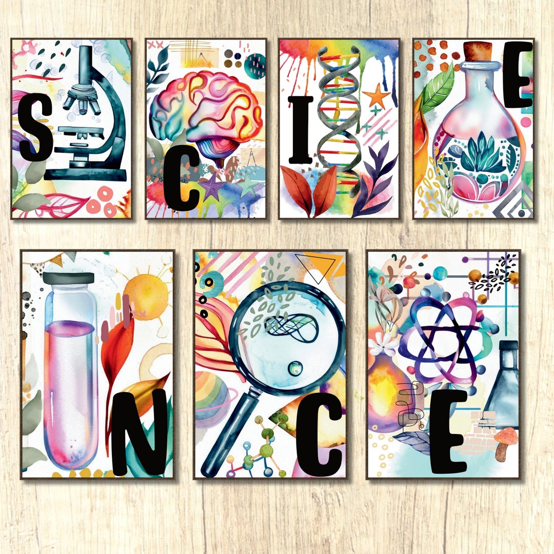 Science Posters, Science Lab Decor, Science Classroom Design, Science ...