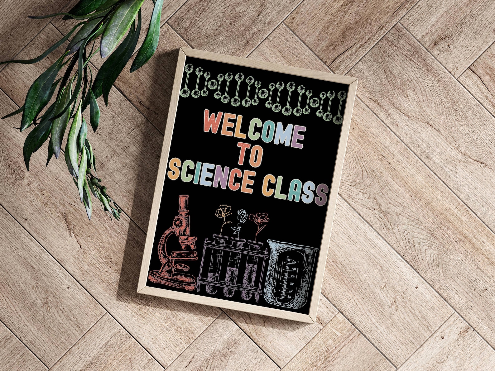 Science Classroom Poster Welcome to Science Class Back to School ...