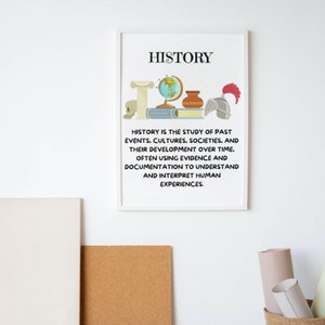 Bulletin Board Posters Subject Labels Science Physics Chemistry Math ...