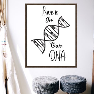 Valentine’s Day Wall Decor, Science Wall Art, Gift for Scientist for ...