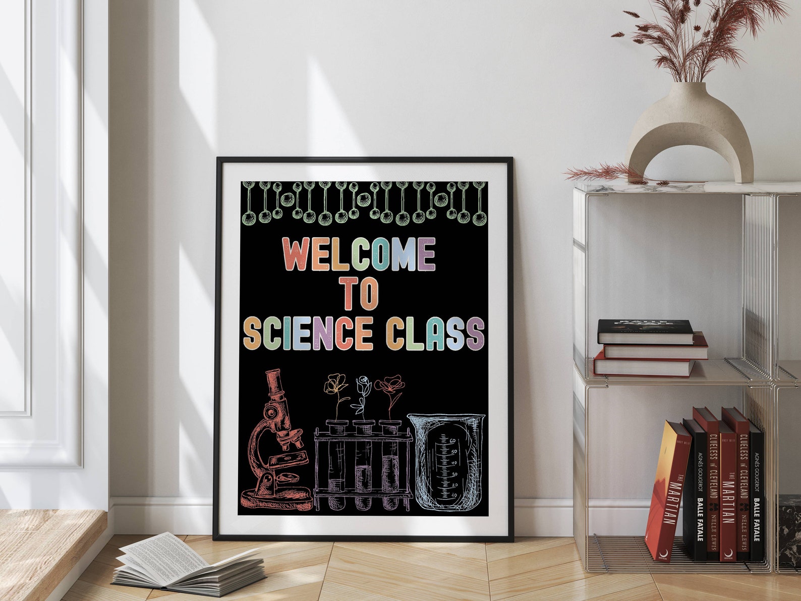 Science Classroom Poster Welcome to Science Class Back to School ...