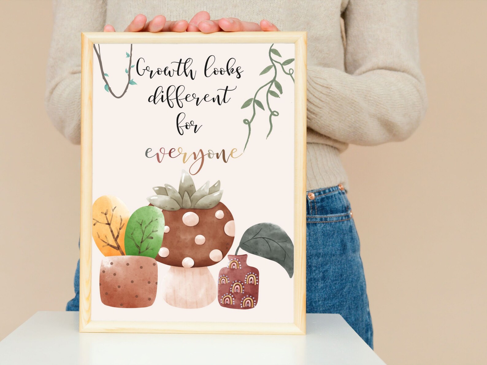 Growth Poster Counseling Poster Classroom Poster Kids Room - Etsy