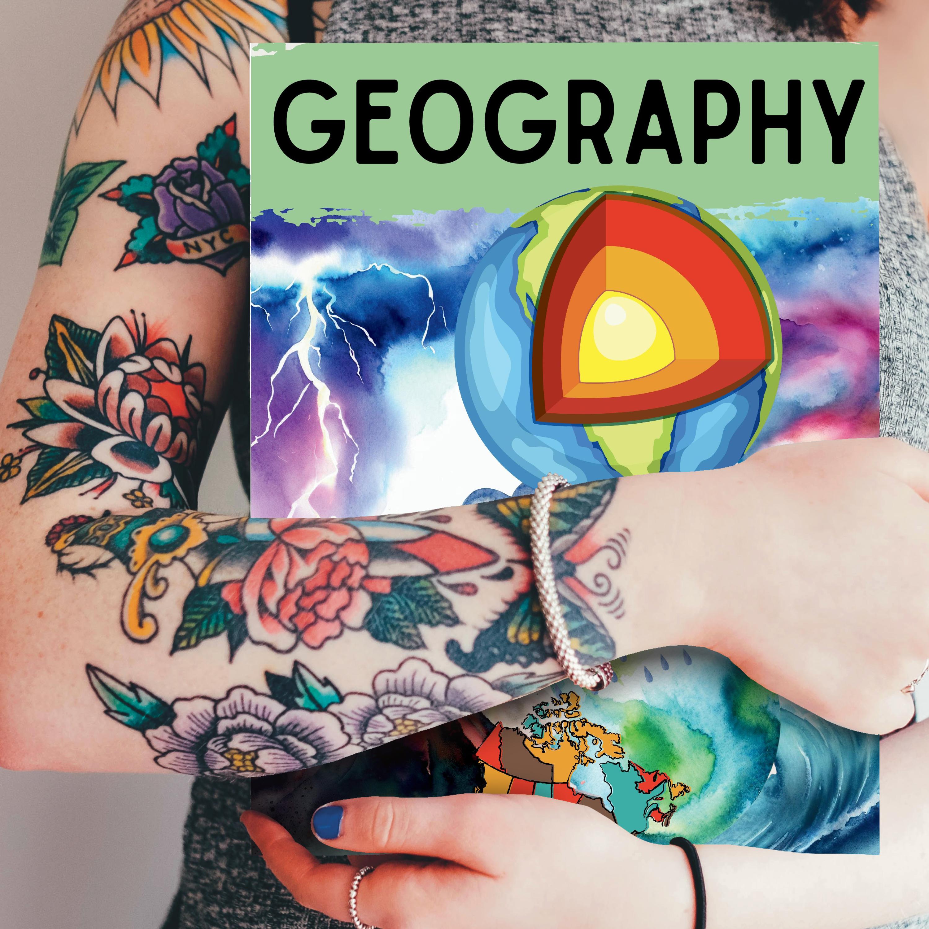 GEOGRAPHY Subject Binder Cover Printable Back to School Teacher Binder ...