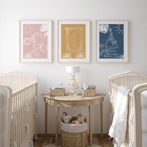 Science Decor Set of 3 Science Classroom Decor Science Nursery Decor ...