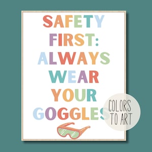 Science Lab Safety Rules Science Class Posters Science Lab Decor ...