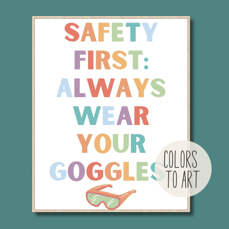 Science Lab Safety Rules Science Class Posters Science Lab Decor ...