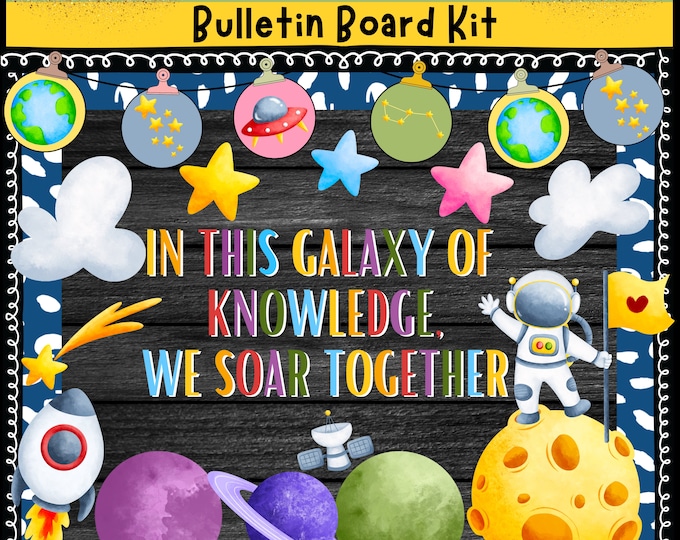 In Our Era Bulletin Board Kit Retro Groovy Classroom Decor Preschool ...