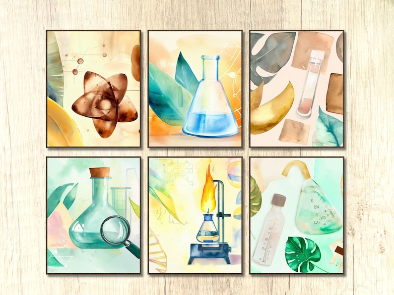 Science Classroom Decor Science Poster Science Art Science - Etsy