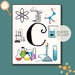 Chemistry Printable Science Printable Laboratory Art Middle School ...