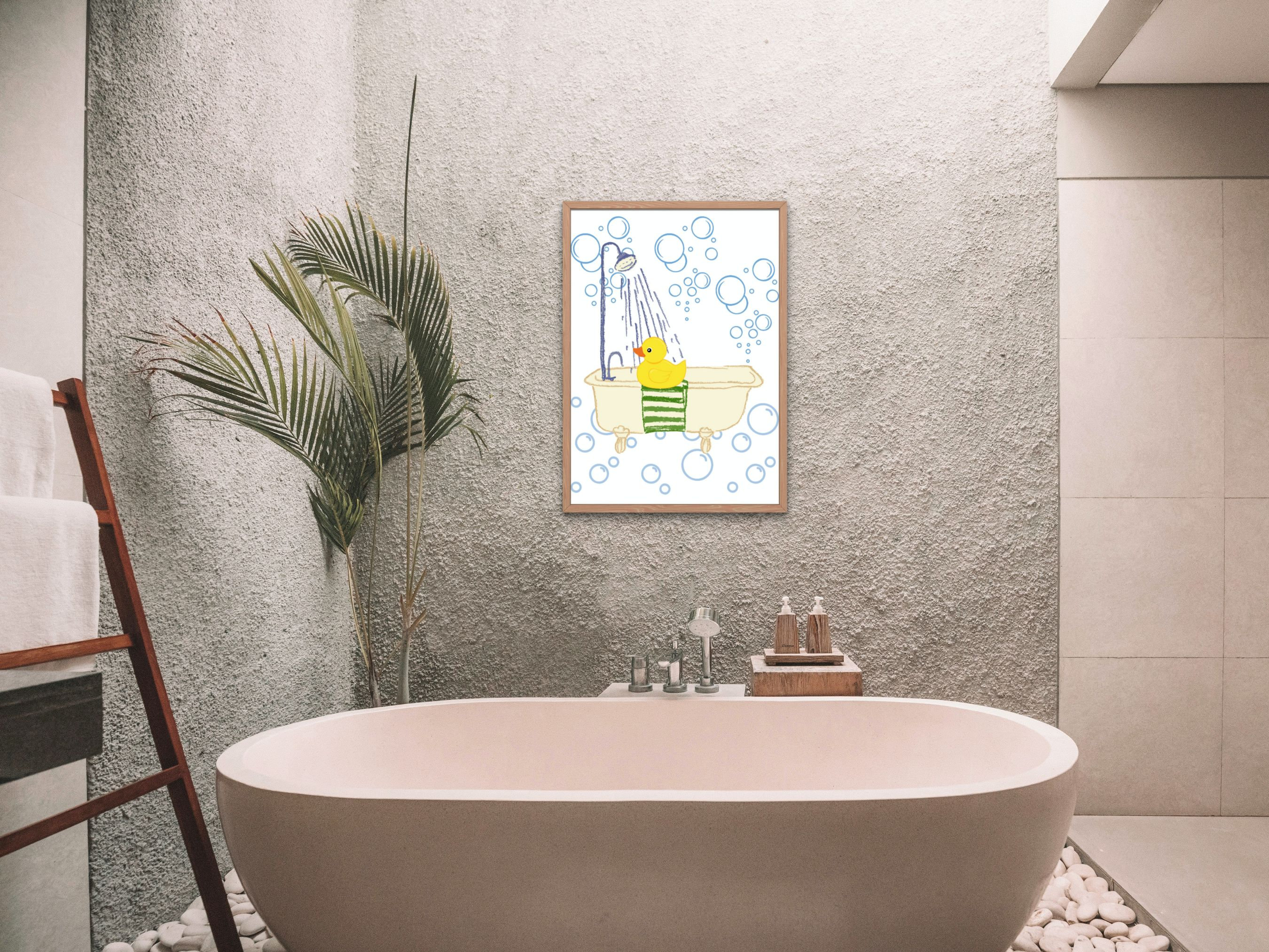 Kids Bathroom Art Set Bathroom Wall Prints Nursery Decor - Etsy