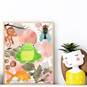 Biology Gallery Wall Set, Classroom Decor, High School Middle School ...