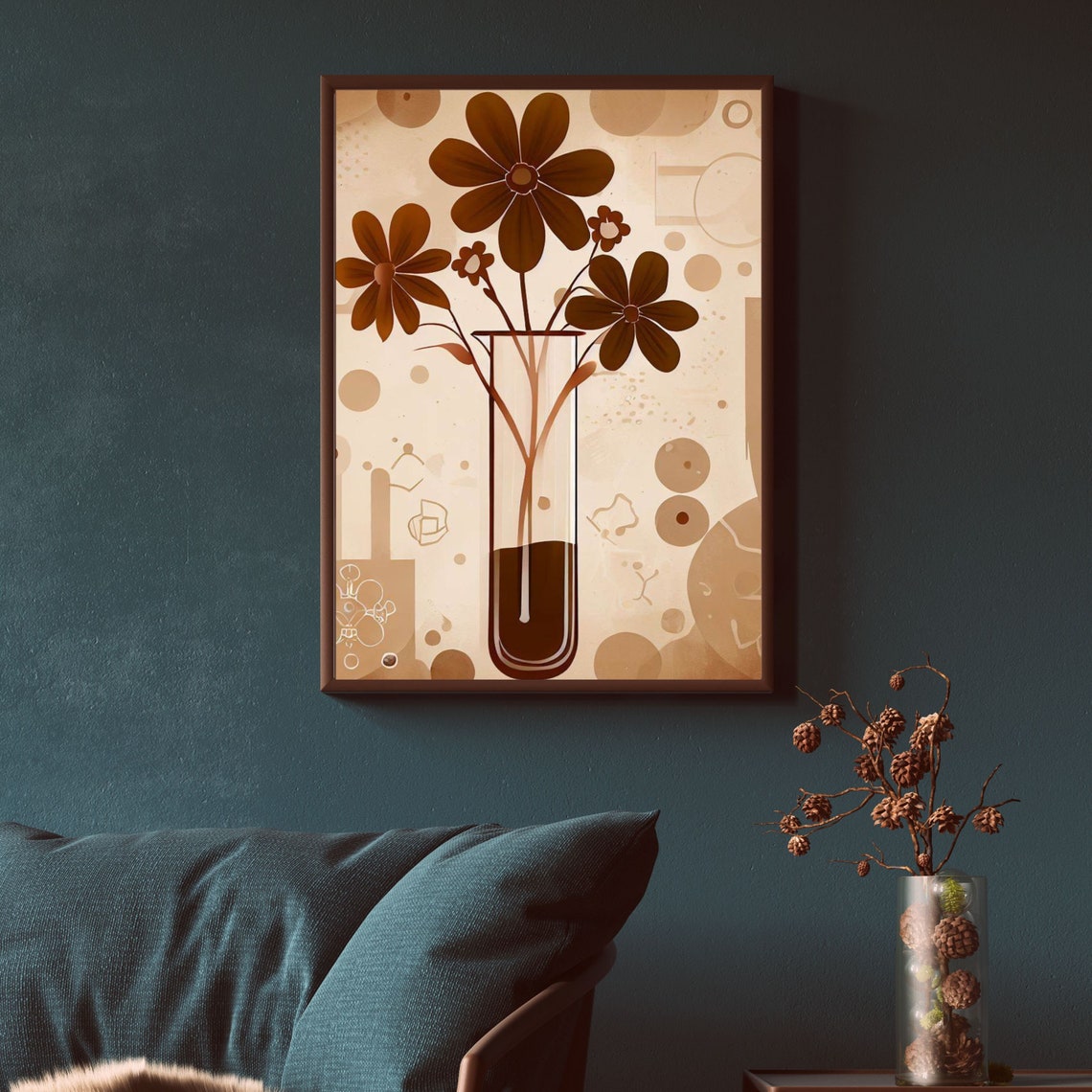 Science Class Gallery Art Set Women in Science Poster Boho - Etsy