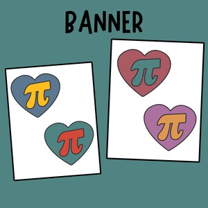 Math Bulletin Board Pi Day Bulletin Board Classroom Door Decor Kit Easy ...