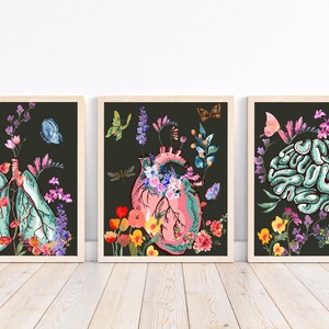 Science Posters Middle School Classroom Wall Art Biology Decor Gift to ...