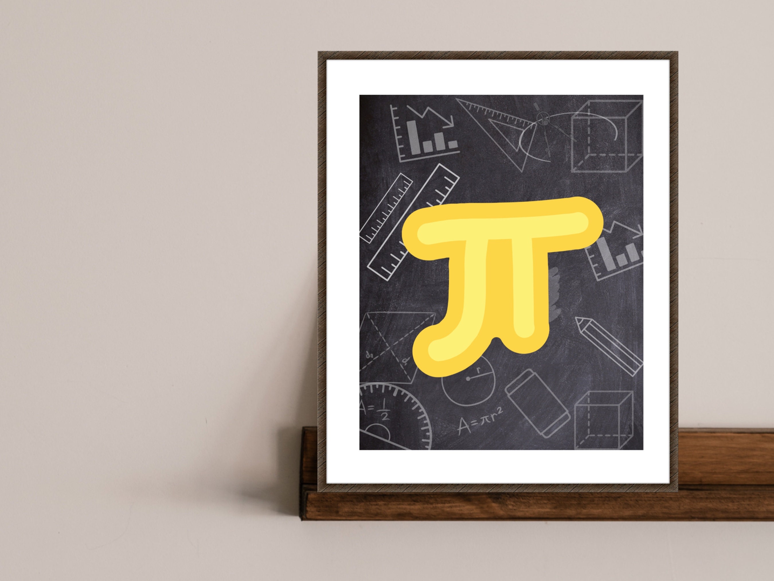 Math Posters set of 8 Printable Math Classroom Mathematics - Etsy