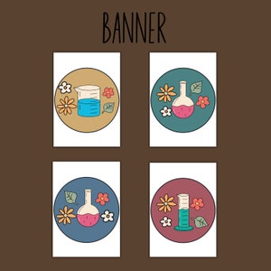 Science Themed Bulletin Board Kit Classroom Door Decor Spring Bulletin ...