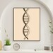 DNA Strand Wall Art Classroom Decor Science Poster High School Middle ...
