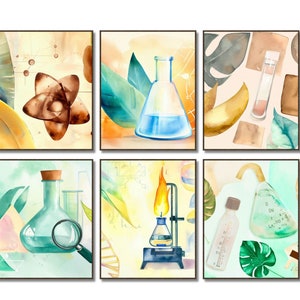 Science Classroom Decor, Science Poster, Science Art, Science Prints ...