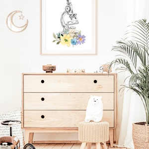 Science Class Gallery Wall, Classroom Decor, High School Middle School ...