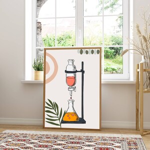 Science Class Decor Chemistry Classroom Wall Prints Laboratory Wall Art ...