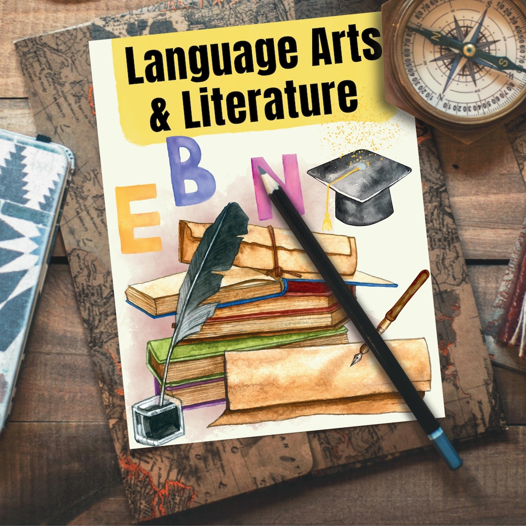 Language Arts & Literature Subject Binder Cover Printable Back to ...