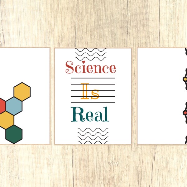 Science is Real Sign - Etsy