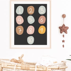 10 Educational Wall Art Kids Affirmation Wall Art Classroom Posters ...