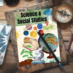 Science Subject Binder Cover Printable Back to School Social Studies ...