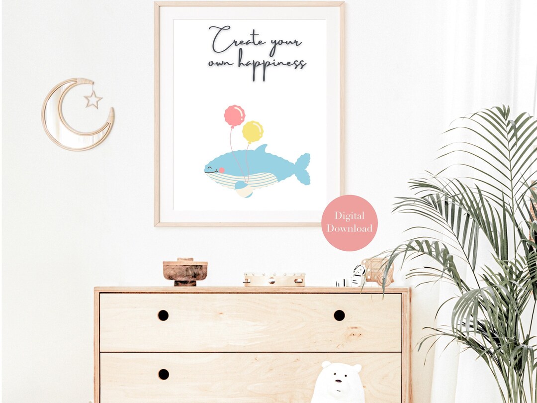 Positive Affirmation Kids Wall Art Growth Mindset Nursery - Etsy