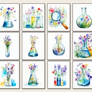 Science Art Gallery Art Set Women in Science Posters Classroom Decor ...
