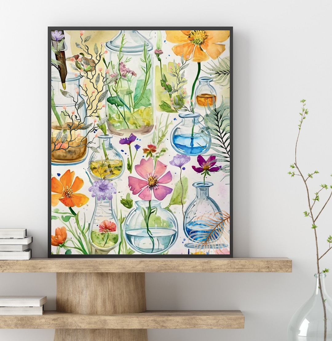 Chemistry Wall Art, Science Wall Art, Science Campus Decoration, Phd ...