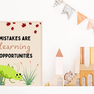 Affirmation Wall Art for Kids Classroom Decor Inspirational Kids Room ...