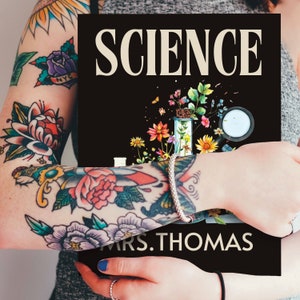 Personalized Printable Science Notebook Cover Science Binder Cover ...