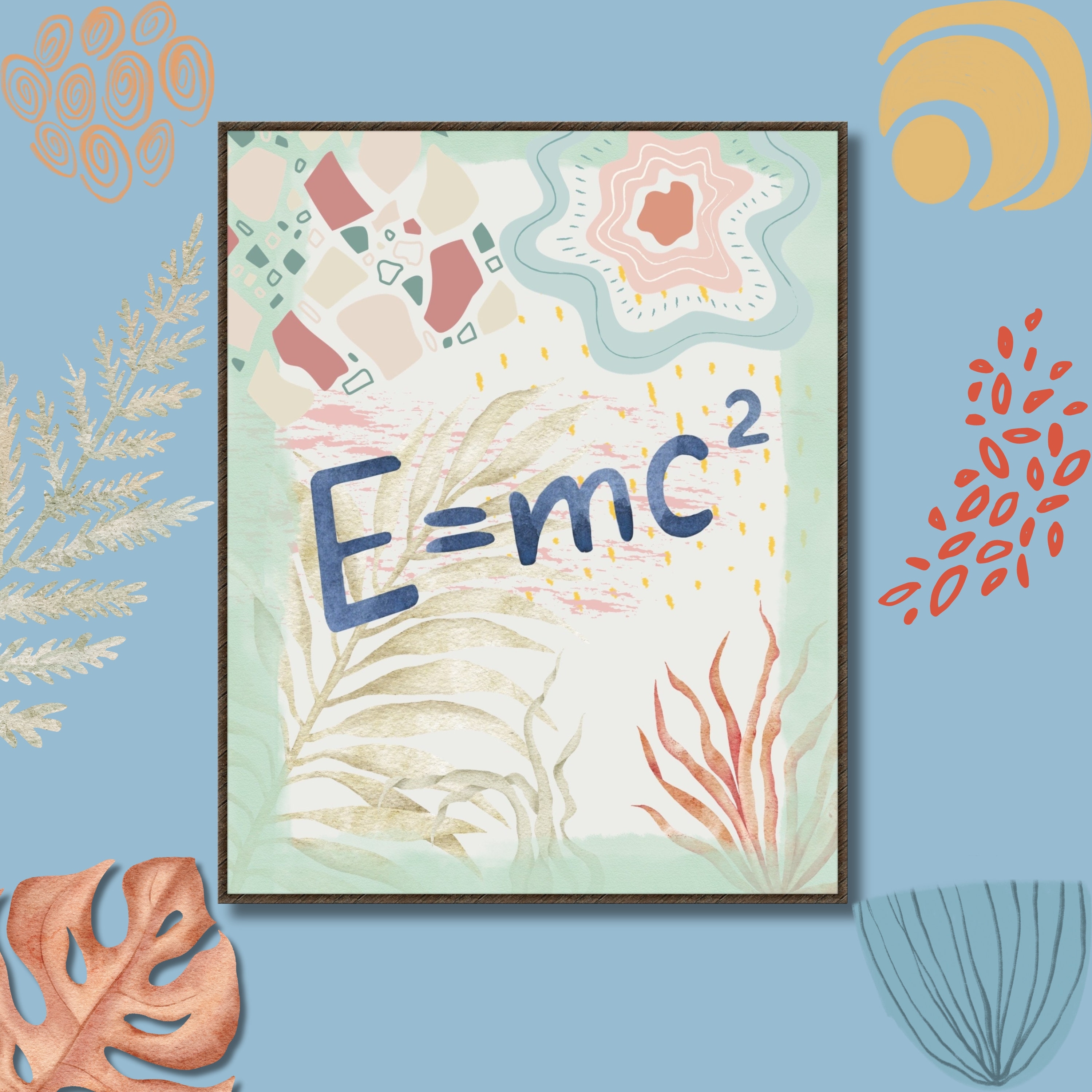 Printable Science Poster Set, Physics Wall Decor, Classroom Decor ...