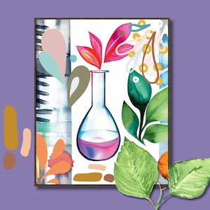 Science Posters, Science Office Room Decor, Science Campus Wall Art ...