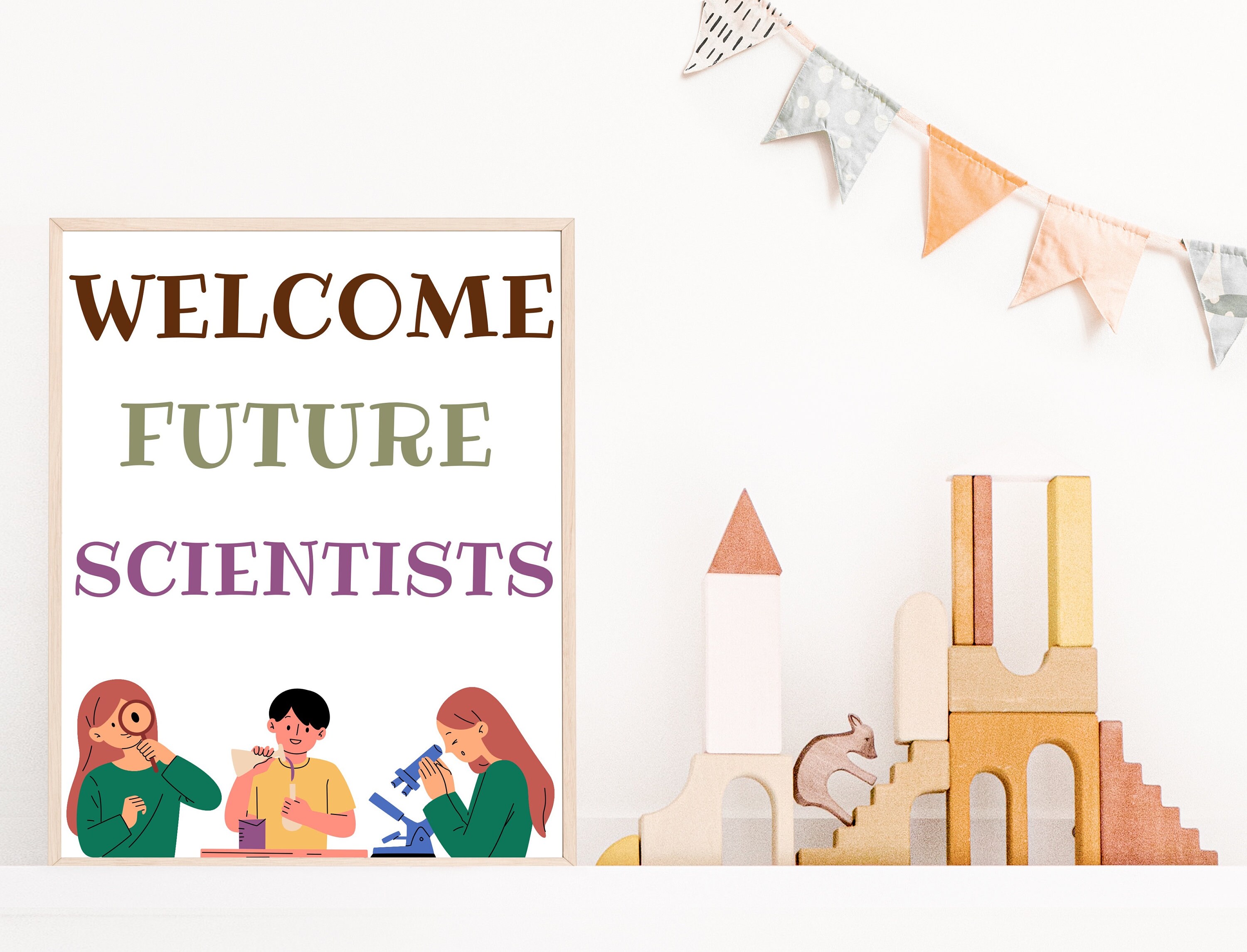 Science Classroom Decor Welcome Future Scientists High - Etsy