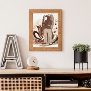 12 Music Wall Art Set, Abstract Musical Instruments Music Room Decor ...