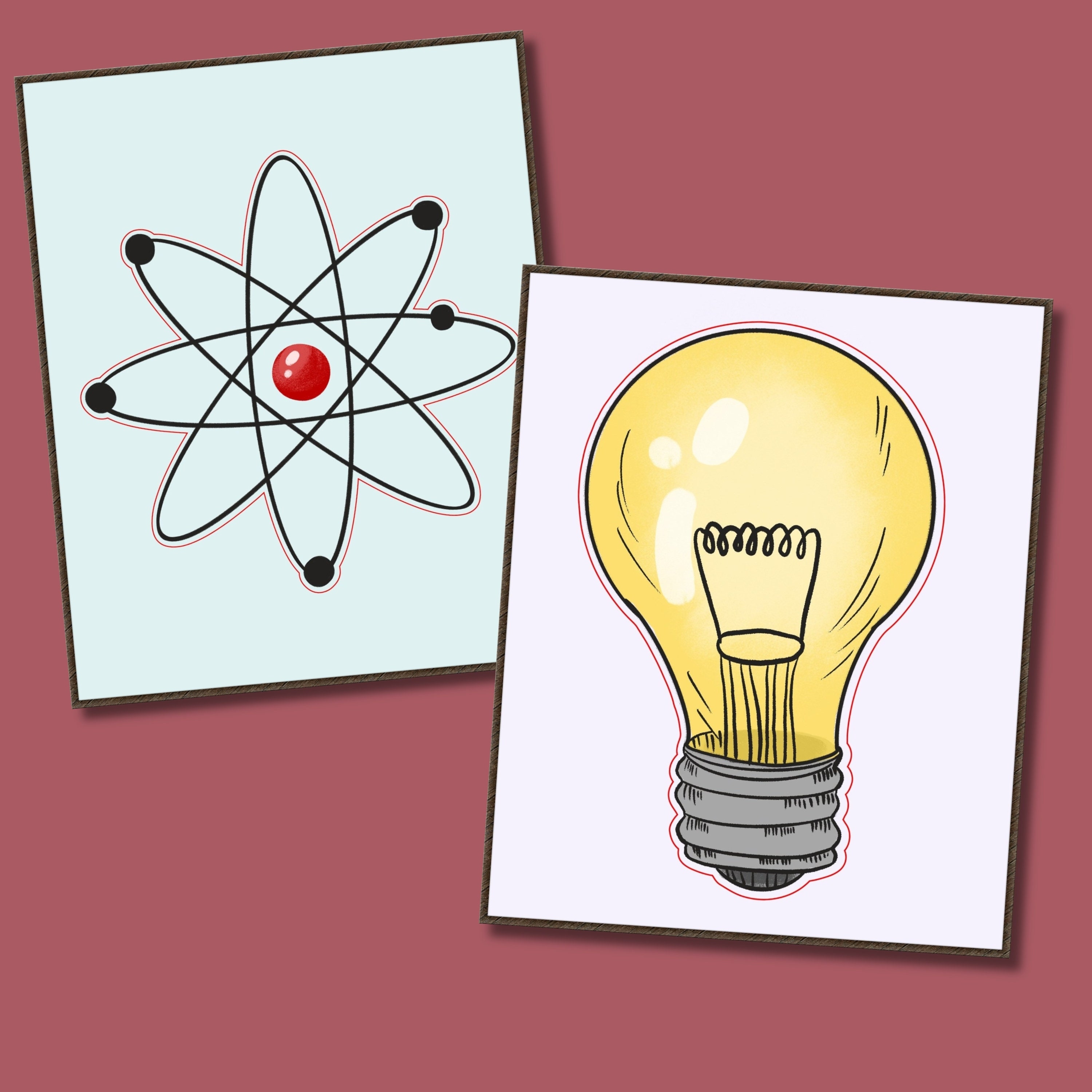 Buy PHYSICS Classroom Decor High School Physics Physics Gallery Wall ...